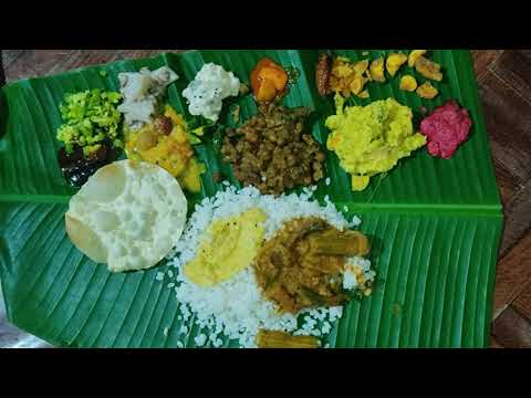 ONAM SADHYA || COOKING WITH DD - YouTube