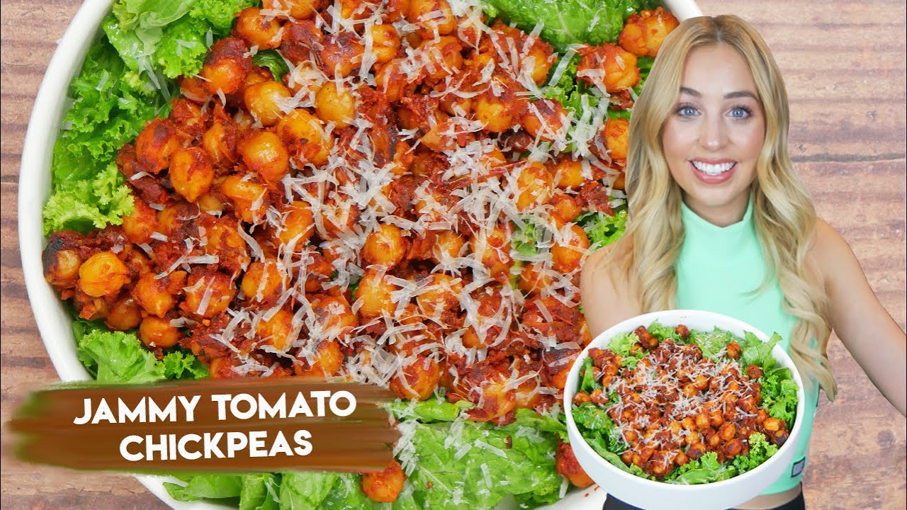 JAMMY TOMATO CHICKPEAS | Quarantine Cooking GLUTEN-FREE w/ Pantry Staples | Skyler Bouchard ...