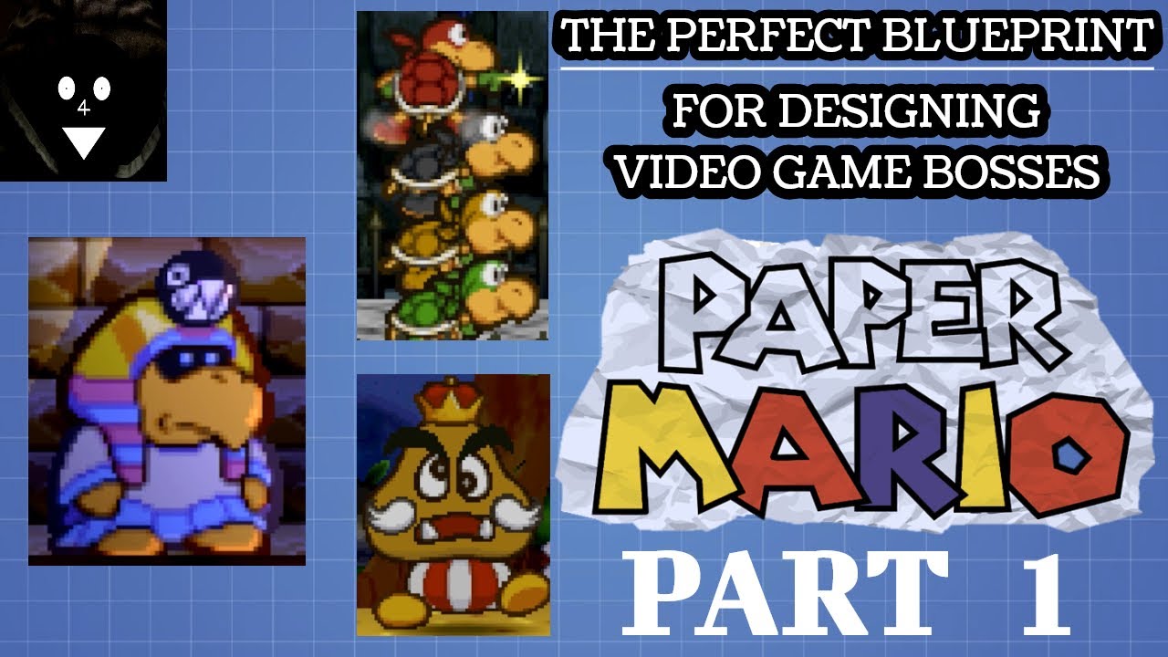 The Perfect Blueprint To Boss Design - Paper Mario (Part 1) - YouTube