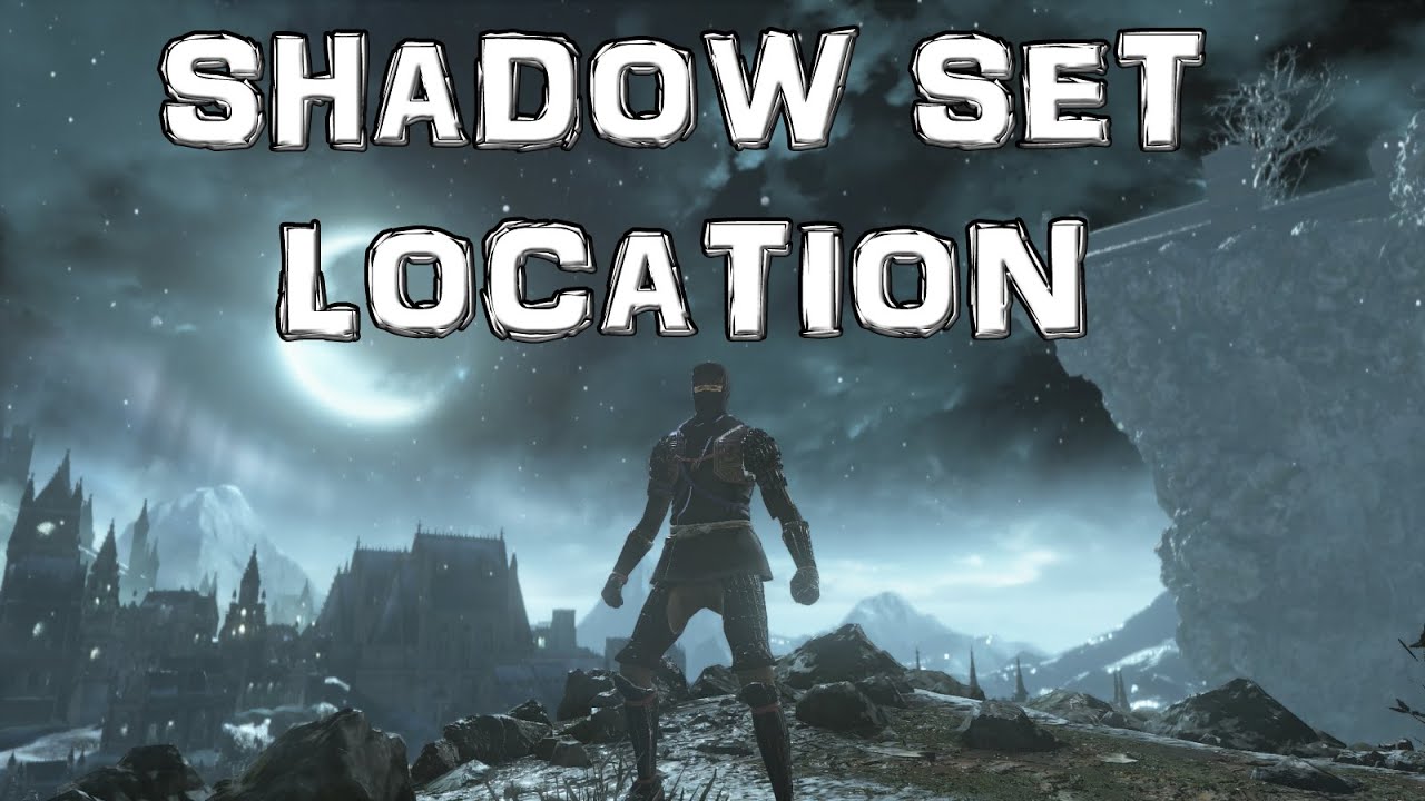 Dark Souls 3: Shadow Set Location - YouTube