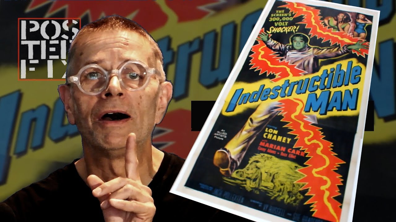 INDESTRUCTABLE MAN - 1956 US 3-sheet Poster Fix - YouTube
