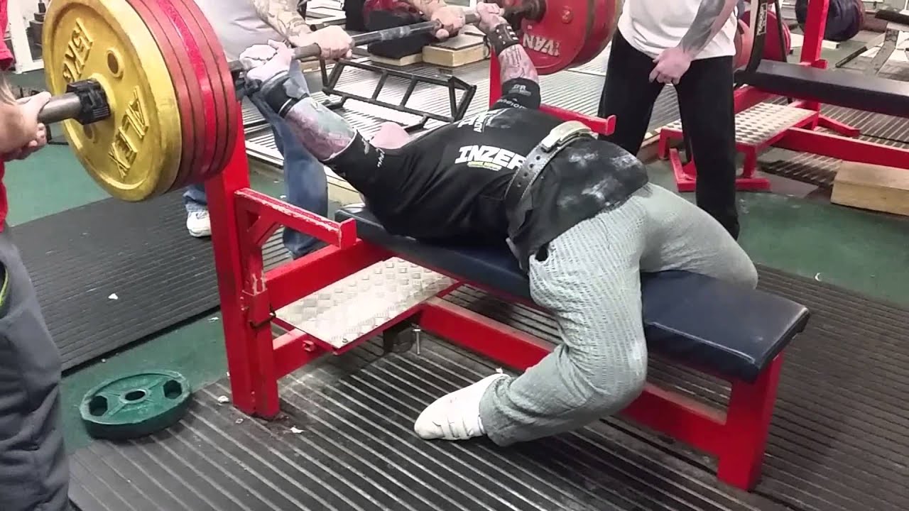 Kyle vauls 300kgs bench press comeback - YouTube