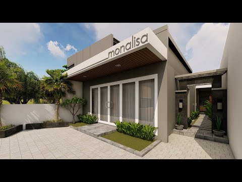 DESIGN GUEST HOUSE LANTAI 1 UKURAN 25 X 13 ( 10 KAMAR  )