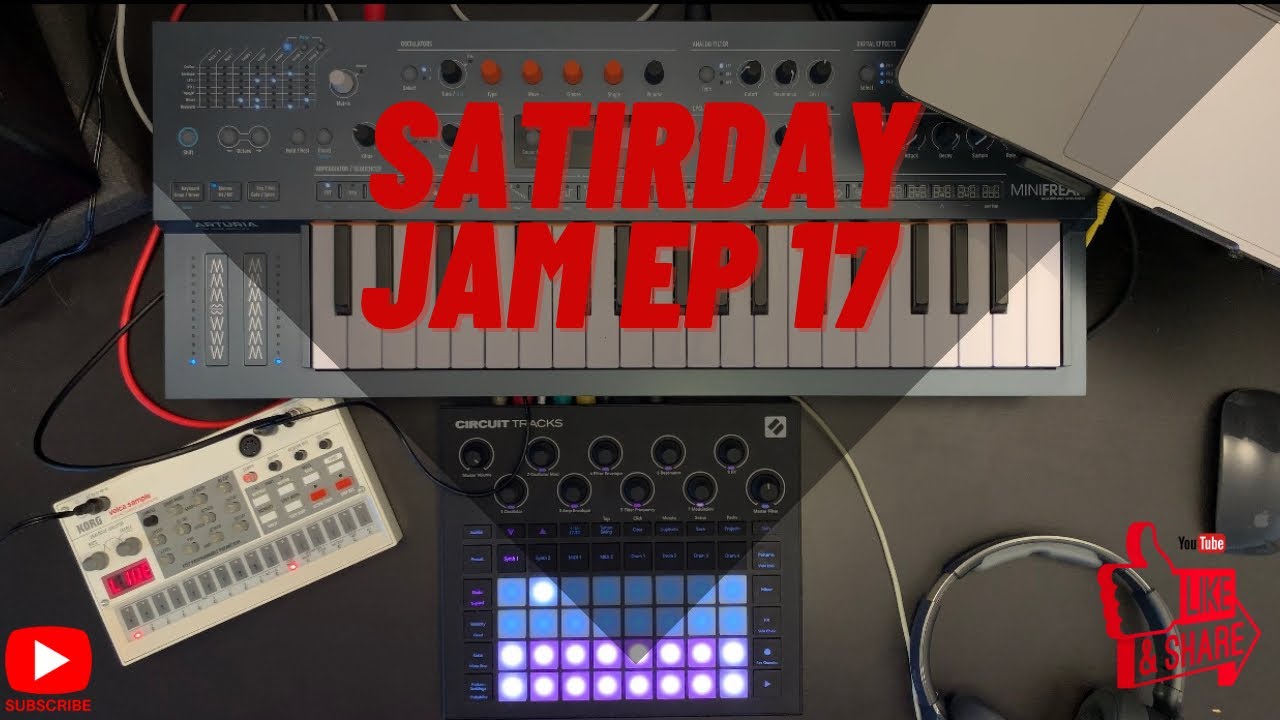 Saturday (blank to) Jam ep#17| Minifreak, Circuit, Volca, Logic - YouTube