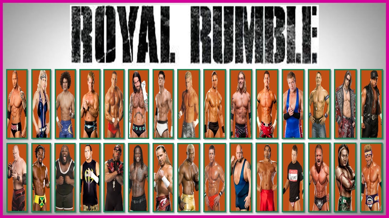 Royal Rumble 2010 Elimination Order (Orden de Eliminación ...