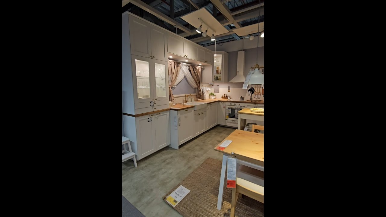 ИКЕА Кухня Metod Enkoping IKEA Kitchen - YouTube