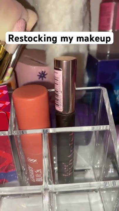 Restocking my makeup - YouTube