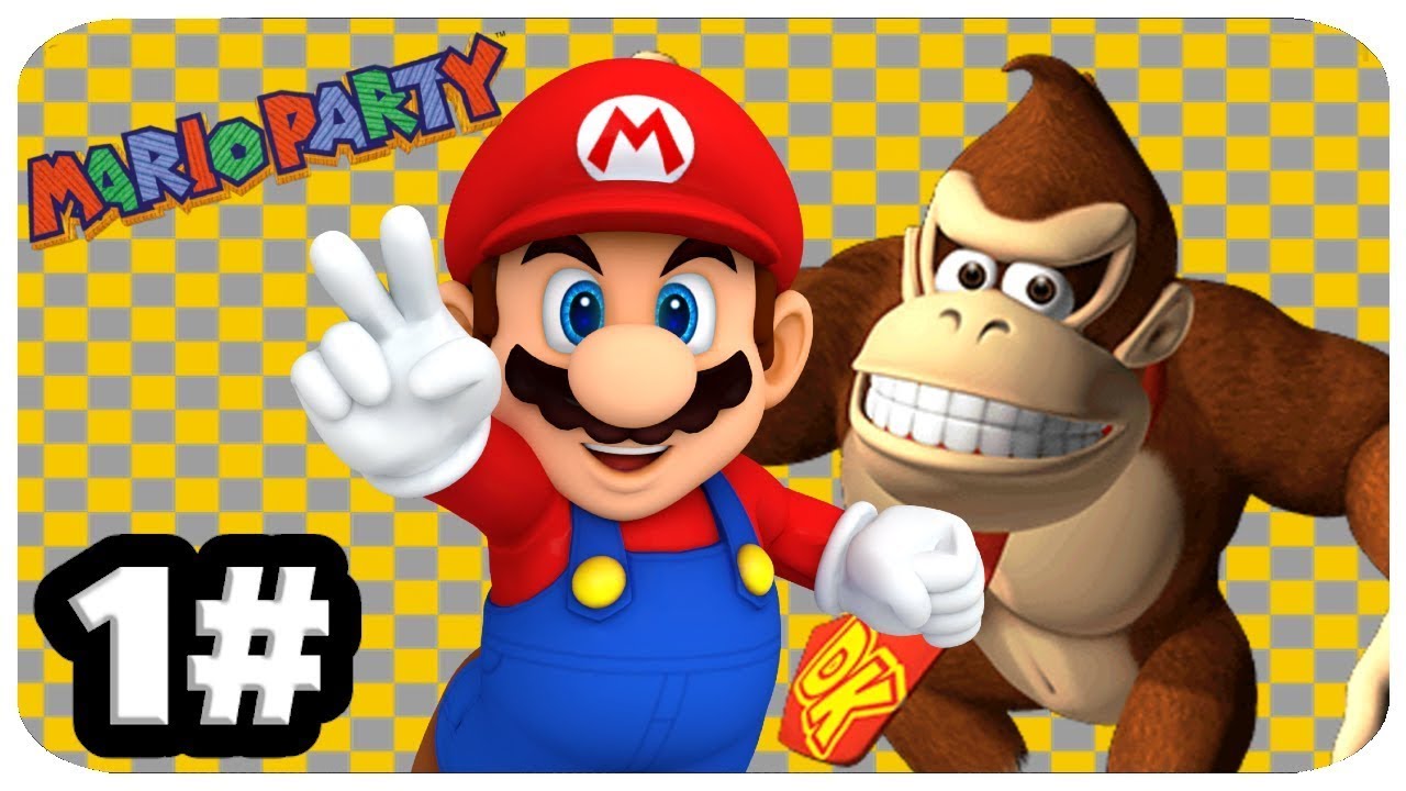 Mario Party 1 - Gameplay Walkthrough (HD) Part 1- DK's Jungle Adventure ...