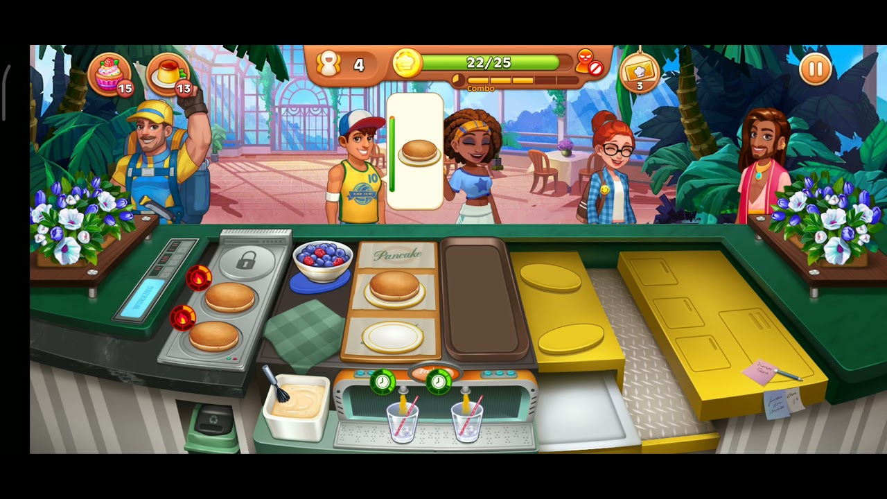 Cooking Madness level 121-1 to 123-1 - YouTube