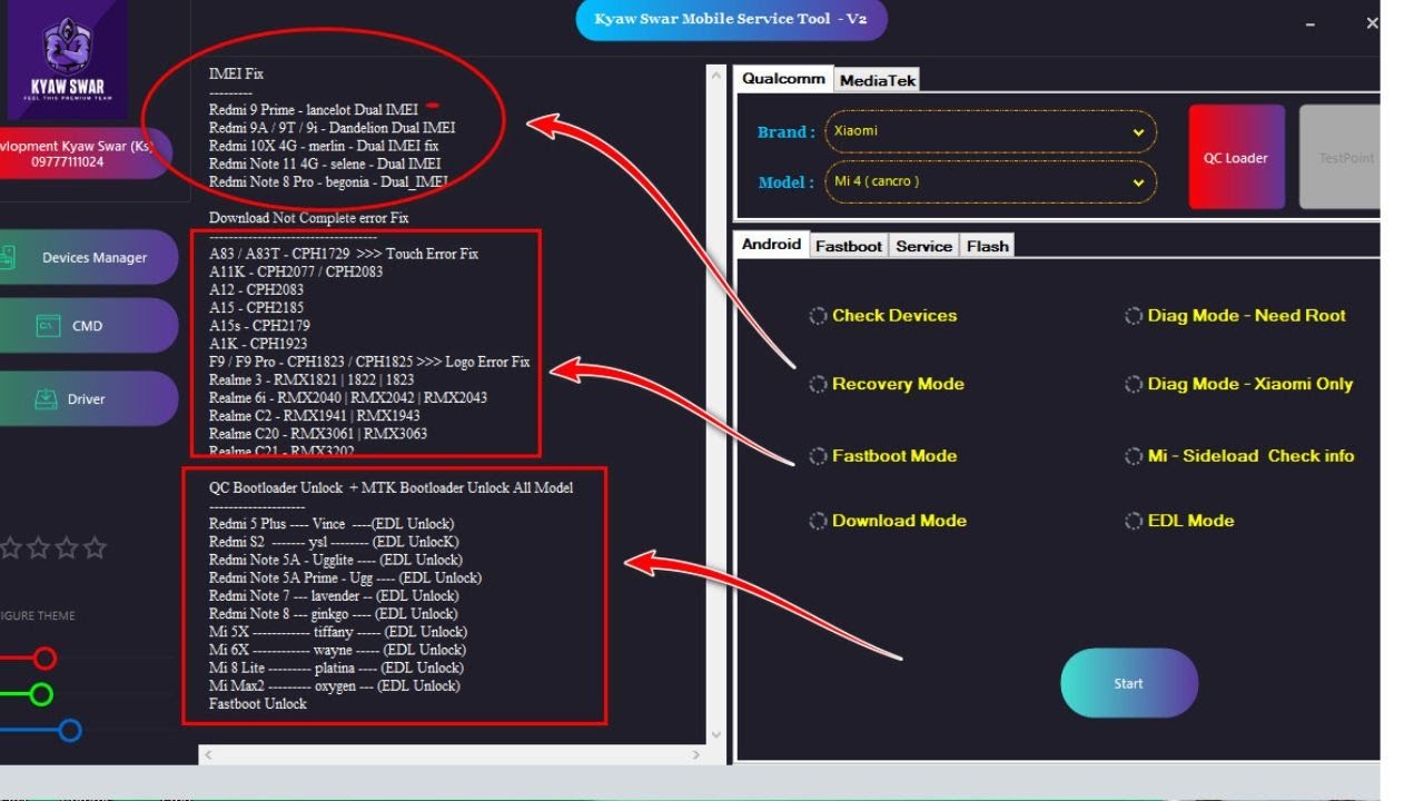 KS TOOLS V2 PREMIUM FREE REDMI SUPPORT SIM 1 SIM 2 REPAIR BY KS TOOLS ...