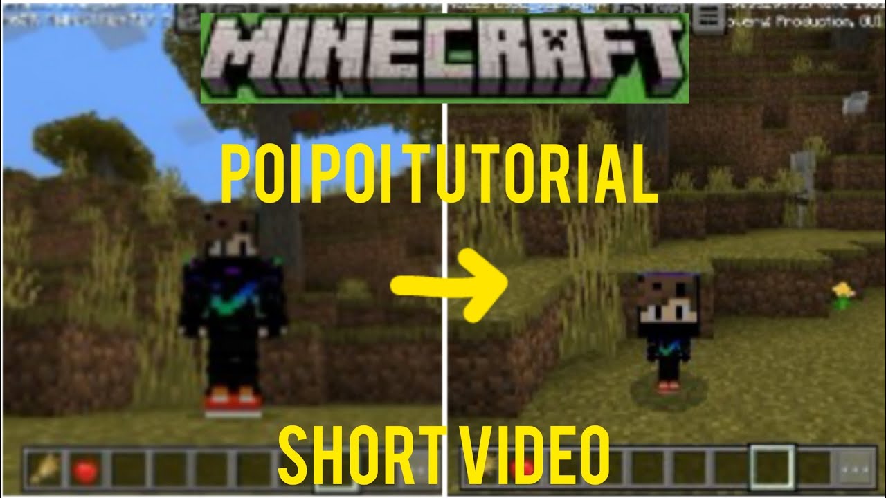 how to create poi poi trending tutorial in Hindi in Minecraft watch ...