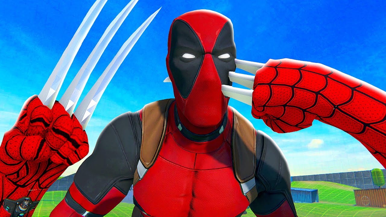 Using Wolverine CLAWS on Deadpool - Bonelab VR Mods - YouTube