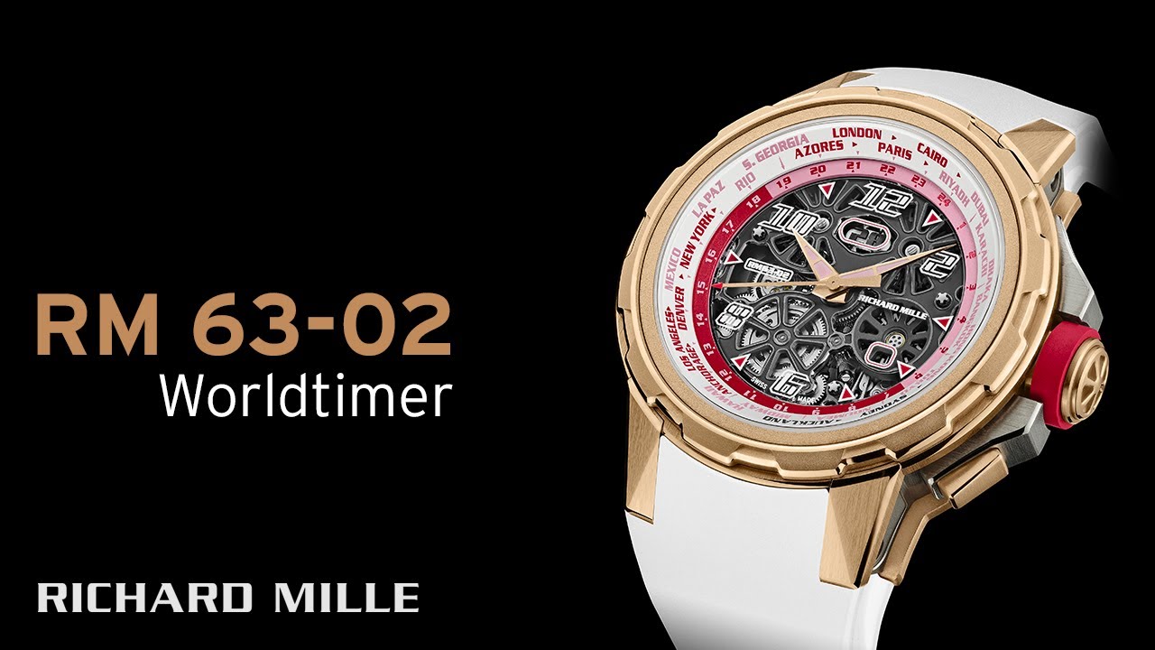 RM 63-02 Automatic Worldtimer — RICHARD MILLE - YouTube