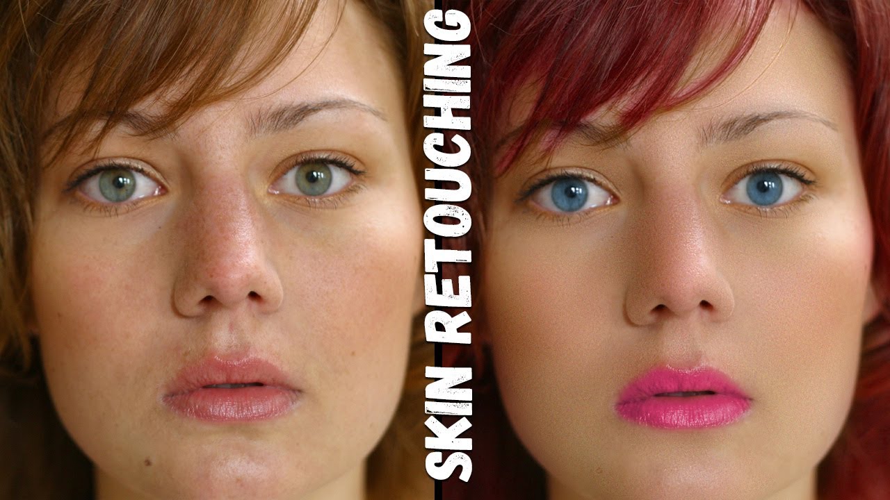 Skin smoothing photoshop tutorial - High end skin retouching - Makeup tutorial in photoshop ...