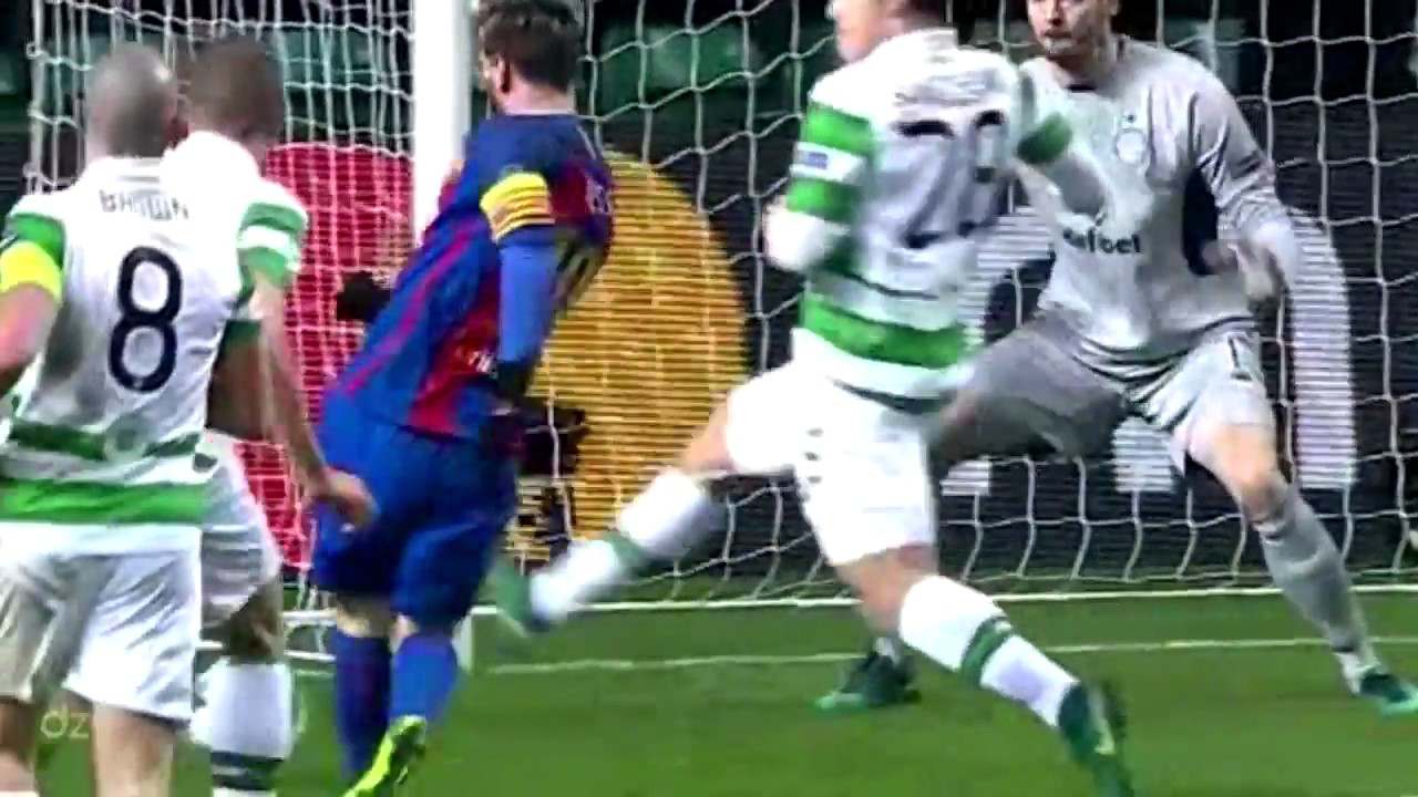 Lionel Messi vs Celtic Away 720p (23/11/2016) - YouTube