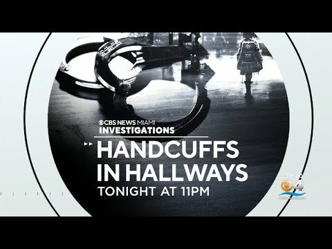 Handcuffs In Hallways: Tonight At 11pm On CBS News Miami - YouTube