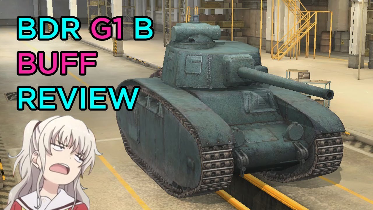 BDR G1 B Buff Review | World of Tanks Blitz - YouTube