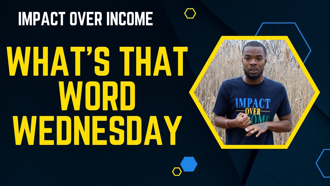 What's That Word Wednesday: What is WTWW? - YouTube