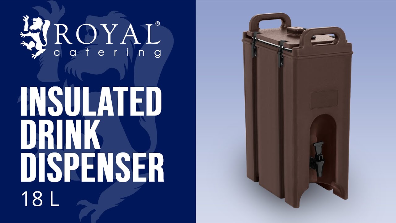 Insulated Beverage Dispenser Royal Catering RC-BDC180 | Product ...