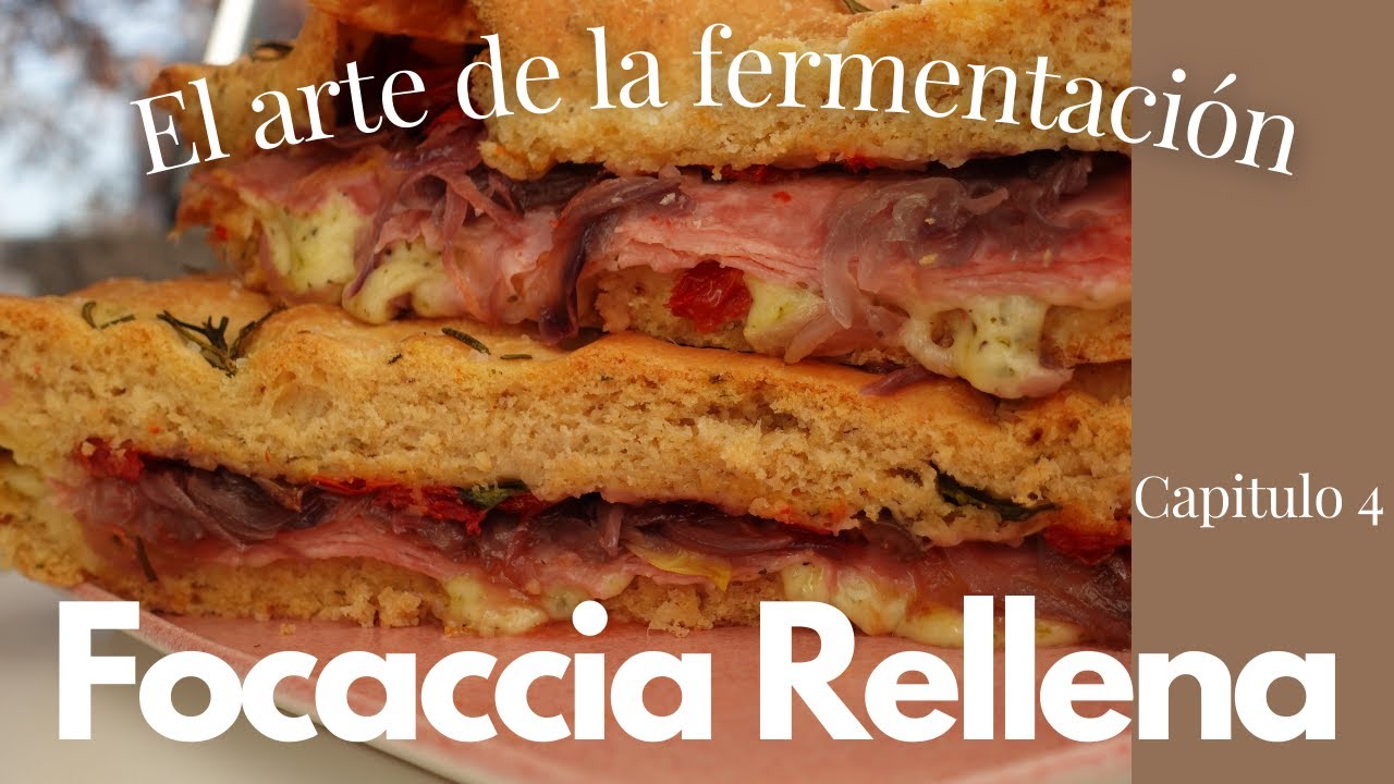 RECETA DE FOCACCIA RELLENA | simple y rica, ideal para recibir amigos ...