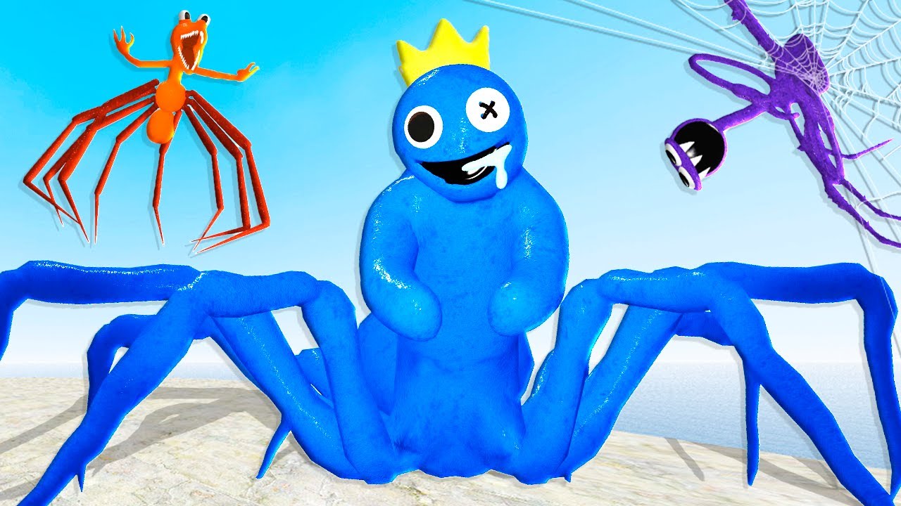 The RAINBOW FRIENDS Spiders! (Garry's Mod) - YouTube