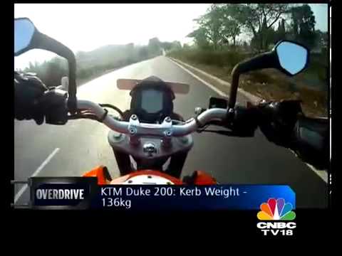 KTM 200 Duke road test - OVERDRIVE - YouTube