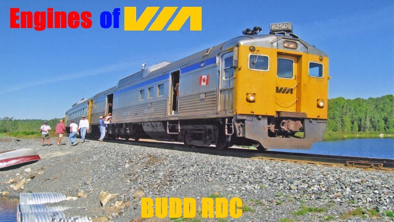 Engines of VIA---Budd RDC---Episode 7 - YouTube
