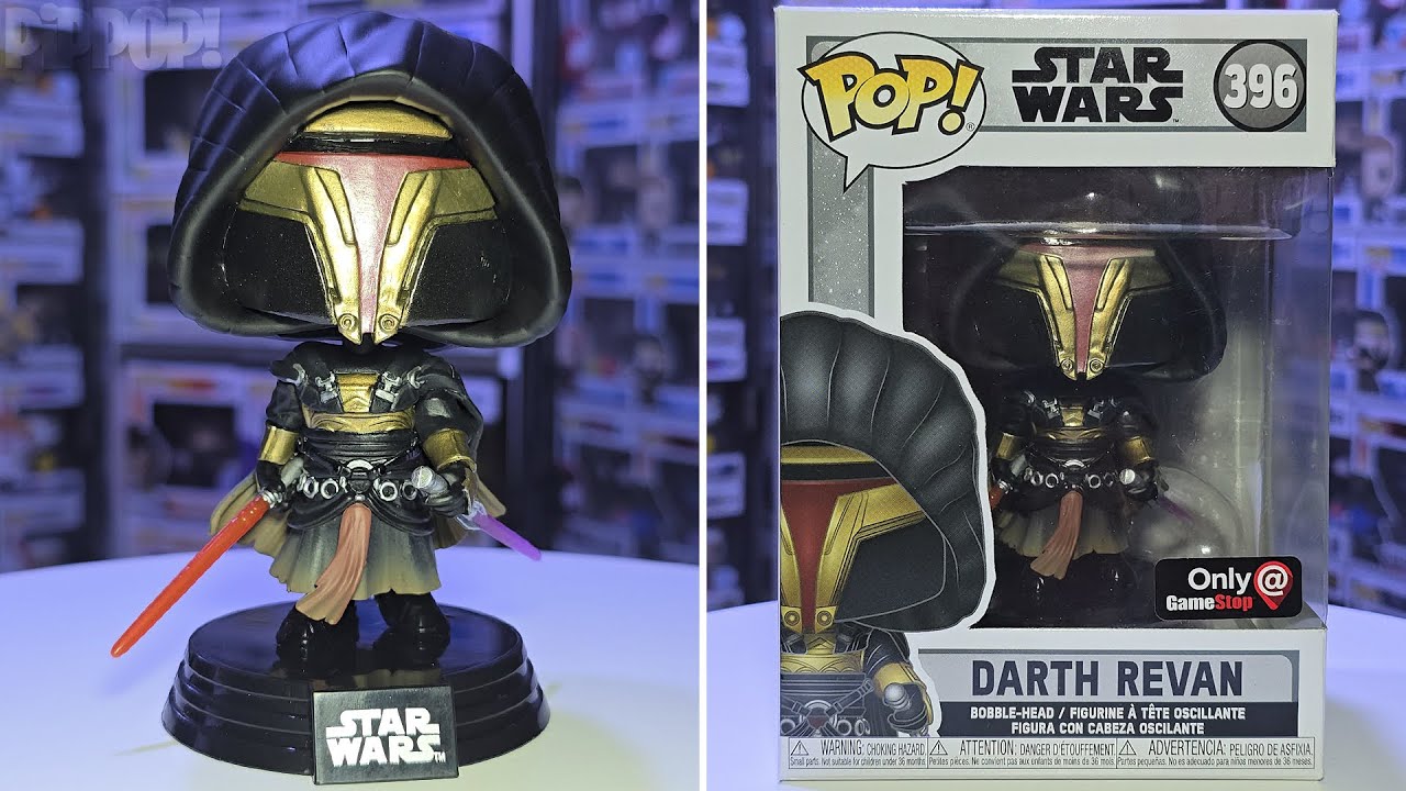 DARTH REVAN 396 | UNBOXING FUNKO POP STAR WARS KOTOR - YouTube