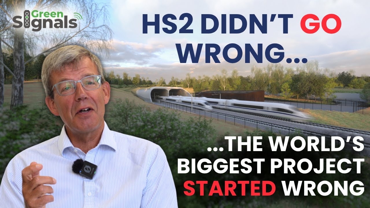 HS2 didn’t GO wrong It STARTED wrong – James Stewart review interview - YouTube