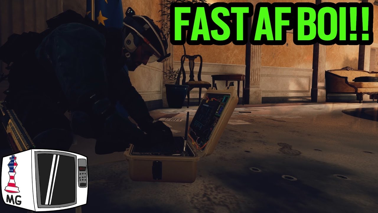 Rushing The Defuser Plant - Rainbow Six Siege - YouTube