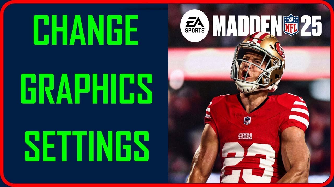 How To Change Graphics Settings in Madden NFL 25 - YouTube
