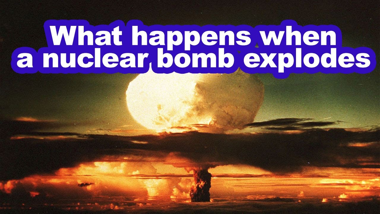 What happens when a nuclear bomb explodes - NT NEWS - YouTube