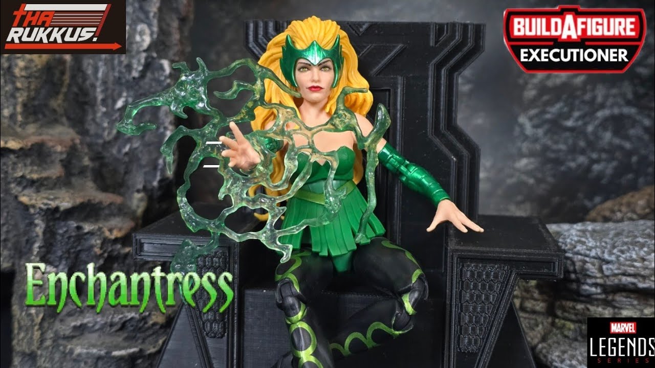 Marvel Legends Amora the Enchantress Executioner Wave Review. The ...