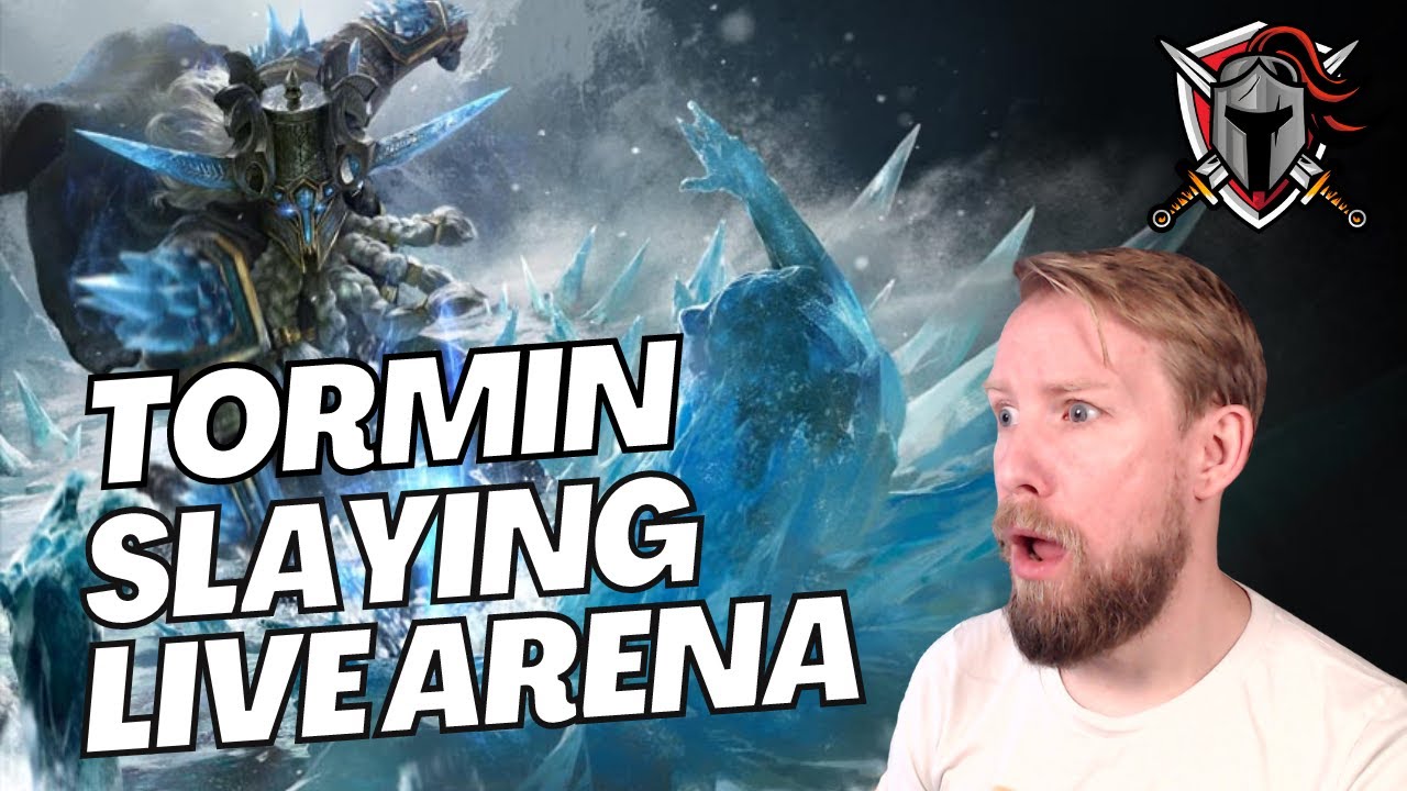 TORMIN SLAYING LIVE ARENA | taking our damage Tormin for a spin in Live ...