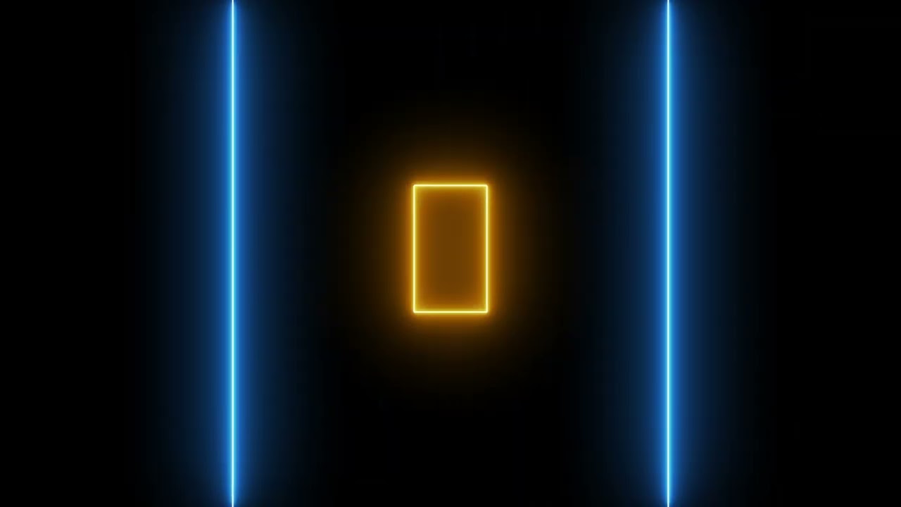4K NEON LINES BACKGROUND LOOP - YouTube