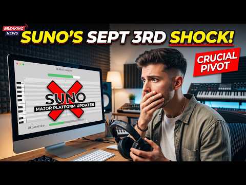 Why the new Suno AI update potentially changes everything!