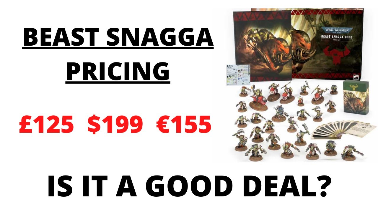 Beast Snagga Orks Box Prices, and is it a GOOD DEAL? Ork Launch Box ...