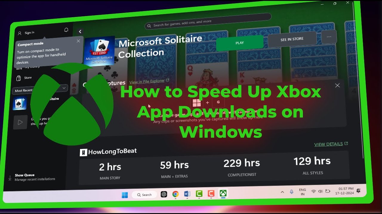 How to Fix Slow Xbox App Download Speeds on Windows 11 - YouTube