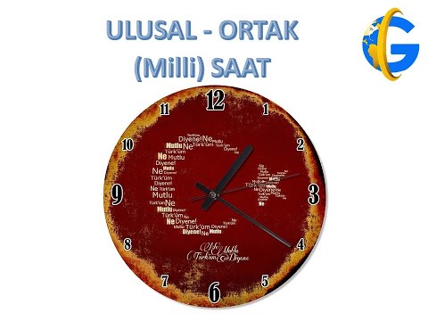 Ulusal (ortak)saat ve uluslararası saat dilimleri