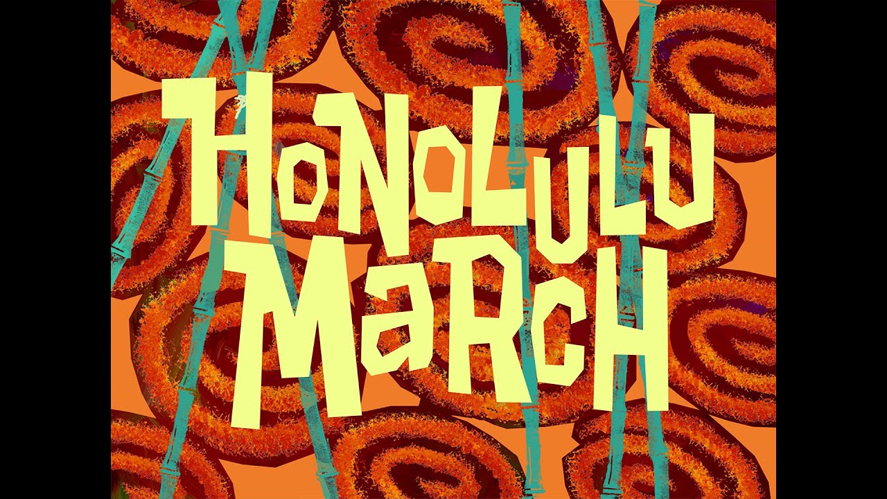 Honolulu March - Remastered [SELLPS-175] - SpongeBob Soundtrack - YouTube