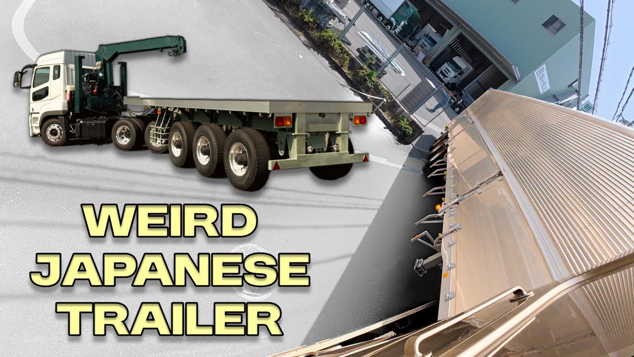 A Day of Pulling Trailers in Japan. One Was... Weird - YouTube