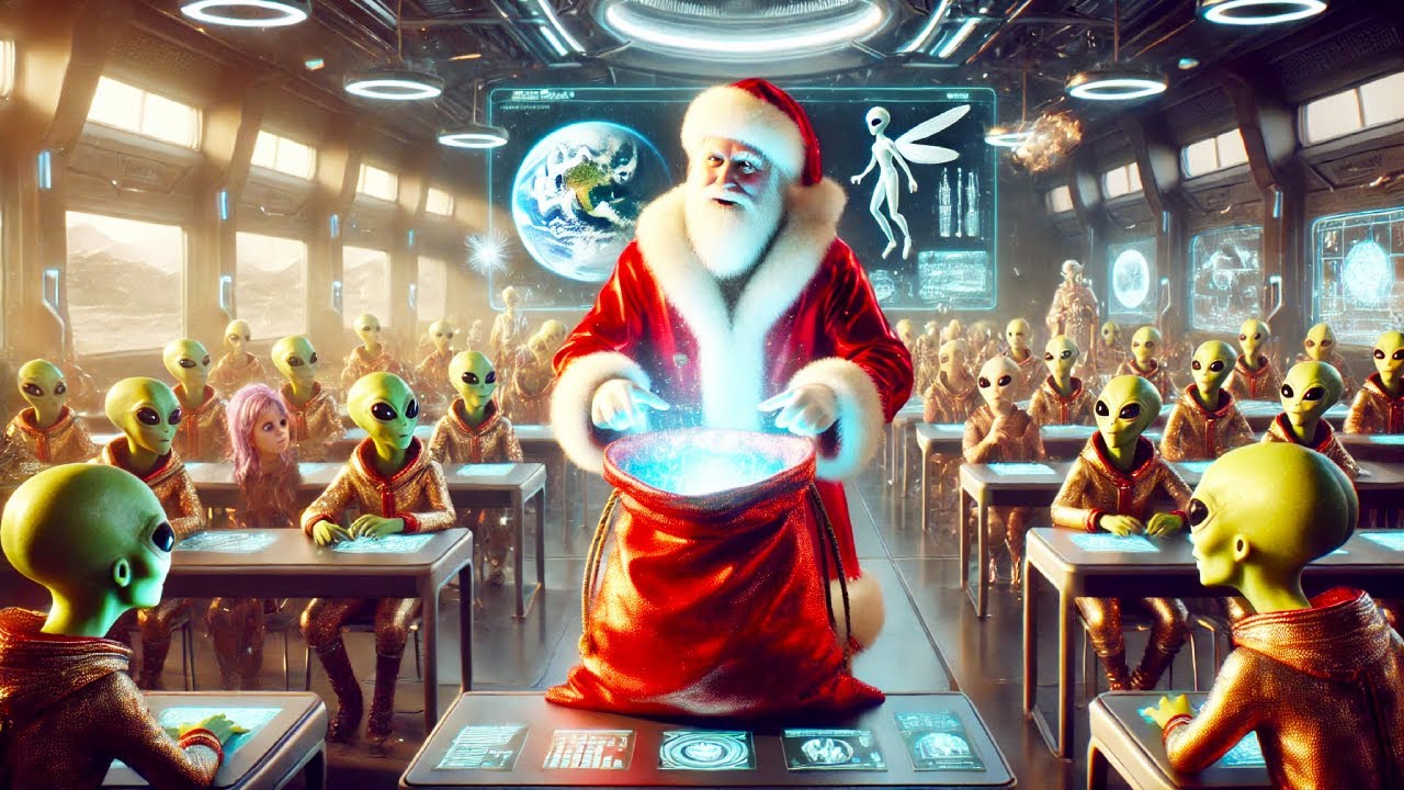 Santa Claus Was Just a Myth—Until He Showed Up in Alien Class With a ...