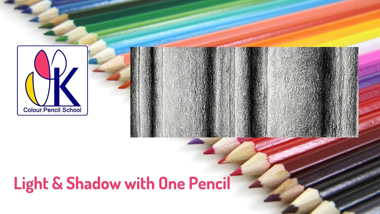 Creating Light & Shadow with One Pencil | Coloured Pencil on Smooth ...
