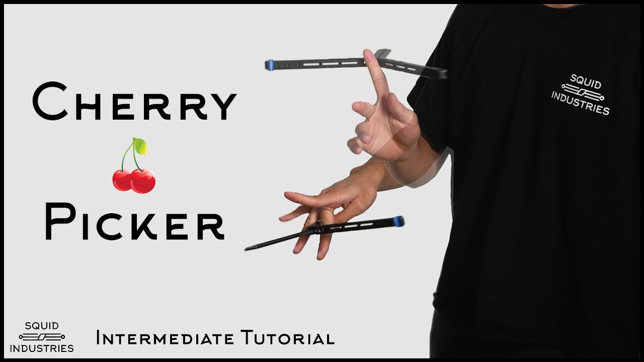 How to do the Cherry Picker | Intermediate Balisong/Butterfly Knife ...