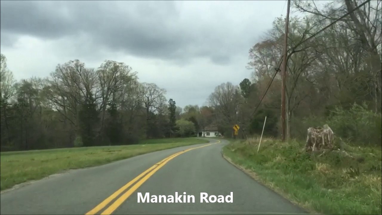 Driving in Goochland County on Rt 6 and Manakin Rd - YouTube
