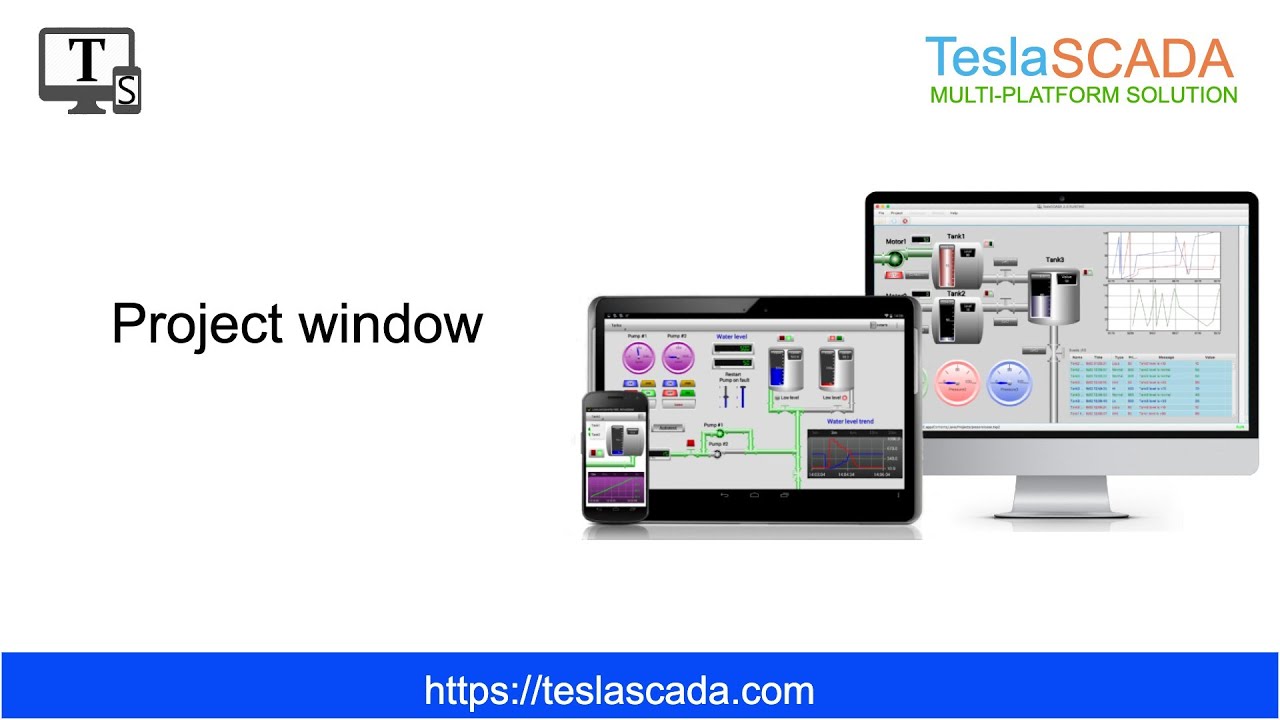 Lesson 6. SCADA for beginners. Project window. - YouTube