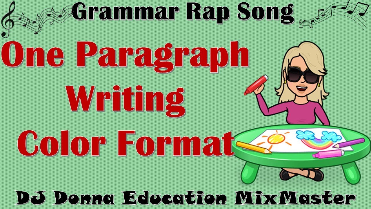 Rap 180 One Paragraph Color Expository Structure - YouTube