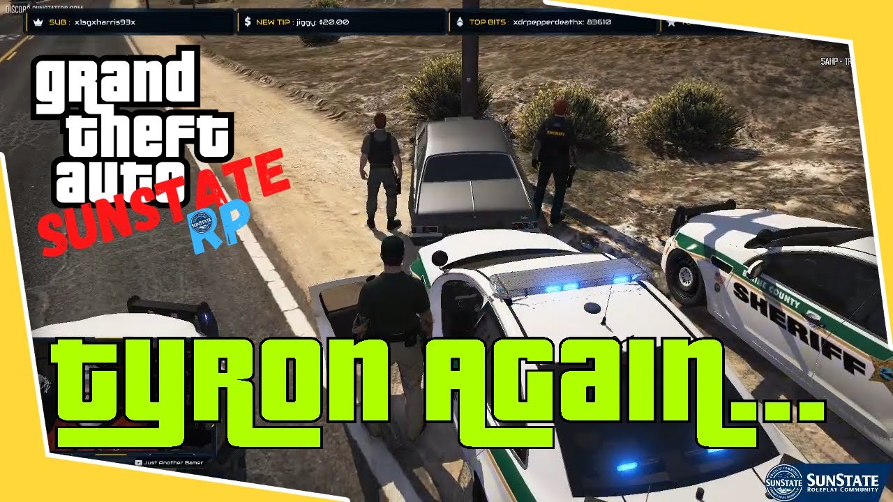 GTA 5 RP | SRP | Tyrone's Stuck Accelerator - YouTube