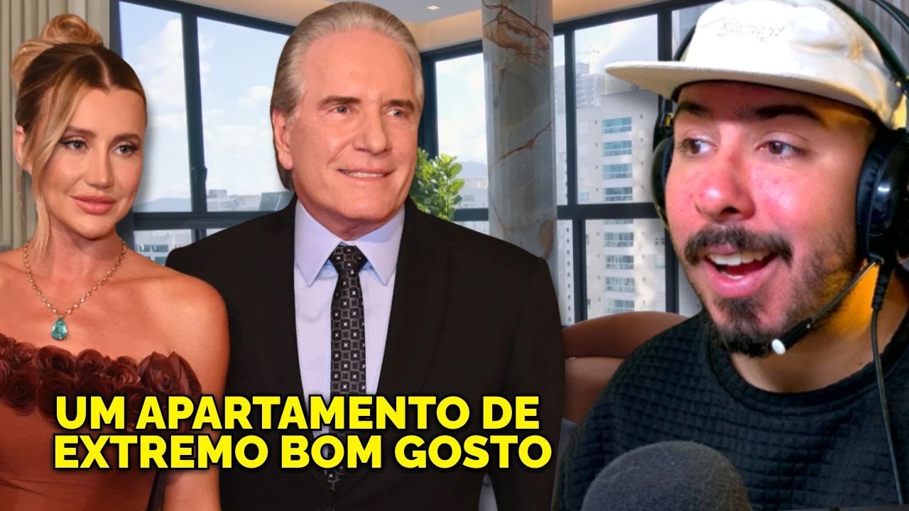 O INCRÍVEL APARTAMENTO DE ANA PAULA E ROBERTO JUSTUS- react agnes ...