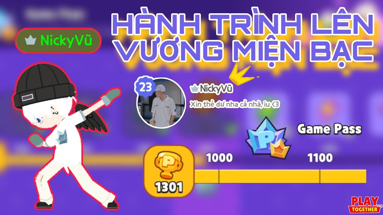 Play Together | Nicky Vũ và hành trình lên VƯƠNG MIỆN BẠC - YouTube